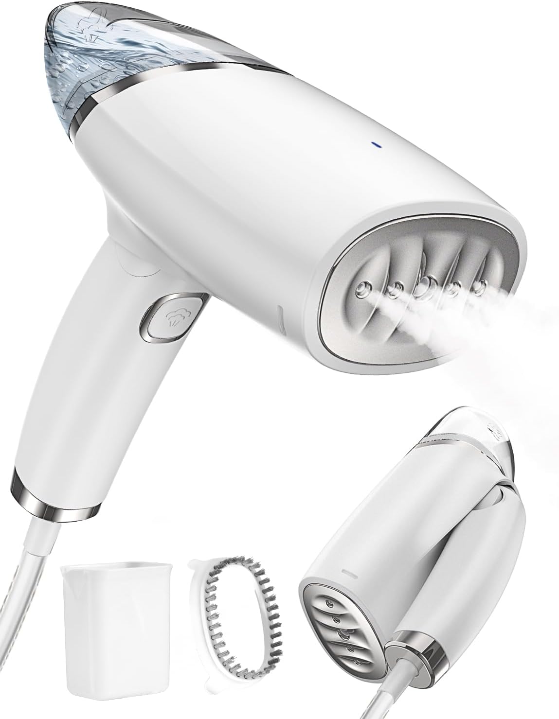 Amazon.com: Foldable Handheld Steamer for Clothes, 1000W 20S Fast Heat ...