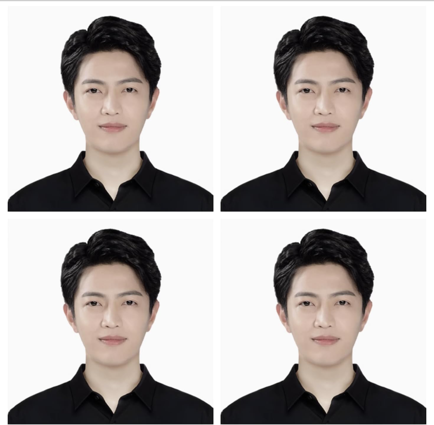 Amazon.com: Passport photo prints 2x2 inch (4 pcs), passport size ...