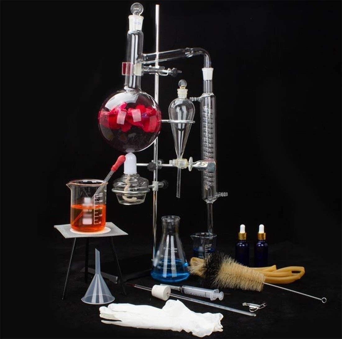Buy BSJZ Glass Distillation Complete Distillation Unit Laboratory ...