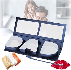 Amazon.com: SNBBOUER Empty Dad Box, Dad Boxes for Fathers Day, Dad Gift ...