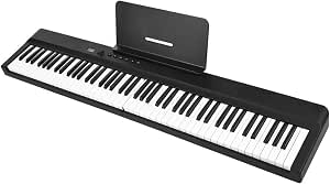 Amazon.co.jp: Adult Electronic Keyboard 88 Keys Folding Keyboard Piano ...