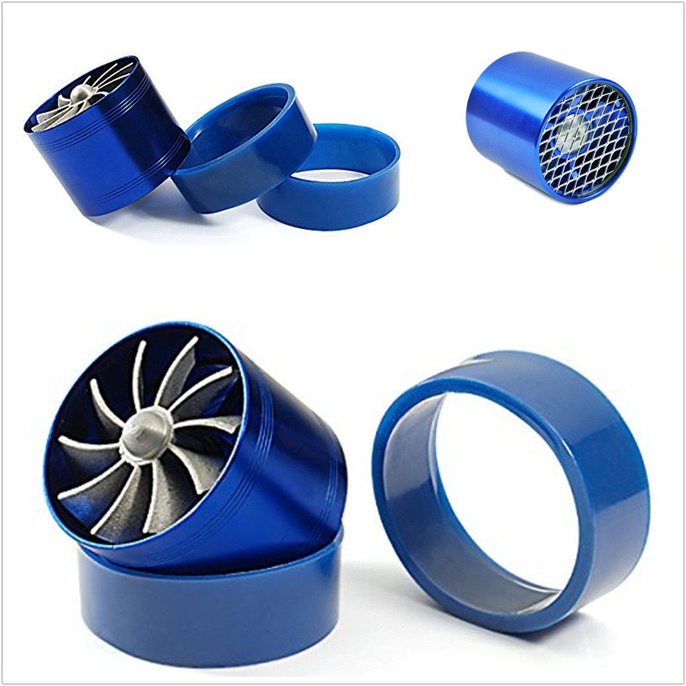 Universal supercharger kit,Delaman Universal Fit Turbo Double Fan ...