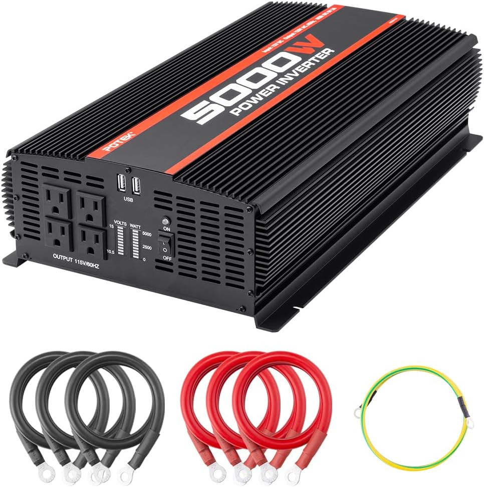 Amazon.com: Fits Jupiter 5000 Watt Continuous/10,000 Watt Peak Modified ...