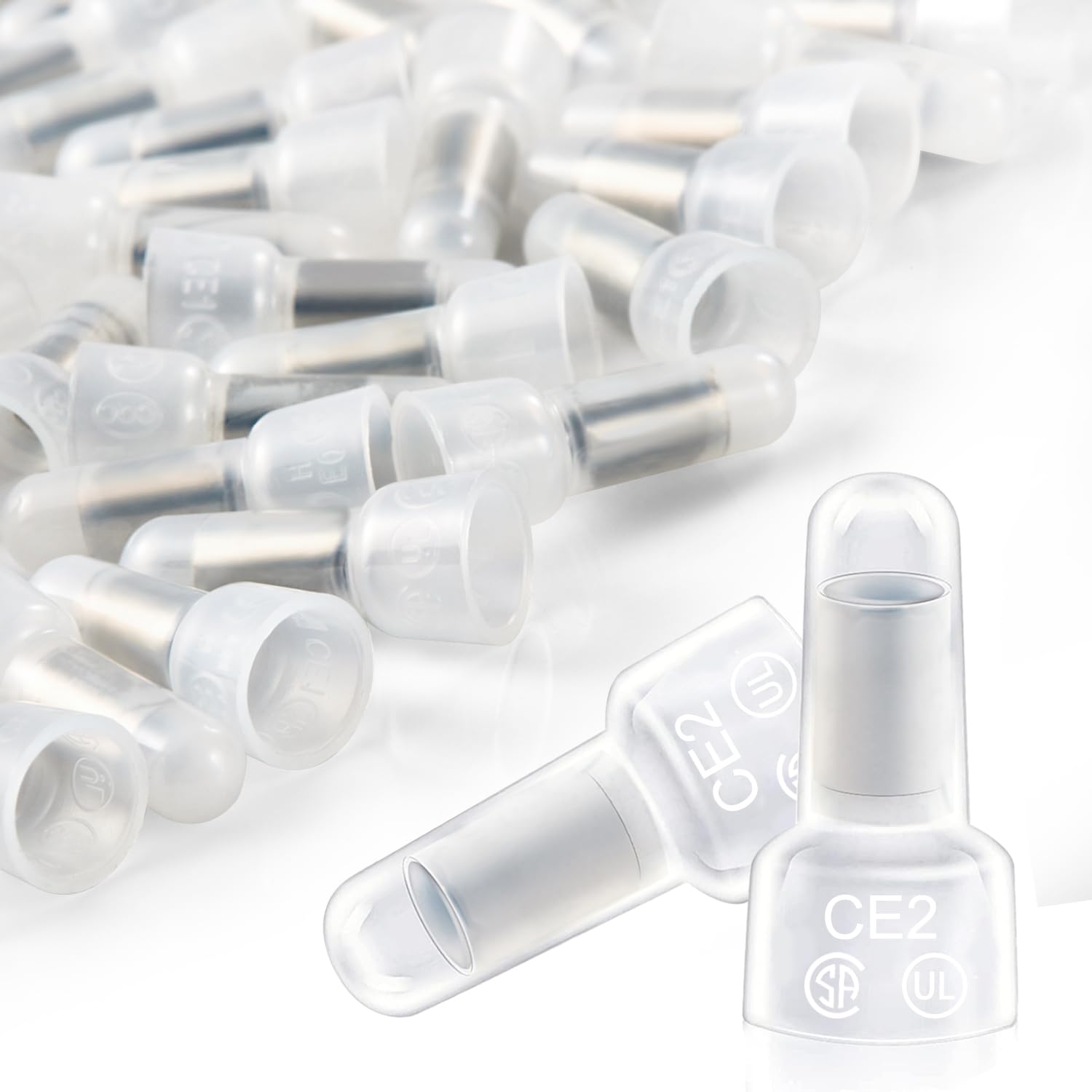 Snapklik.com : Chanzon Pure Copper CE2 Closed End Crimp Connector For ...