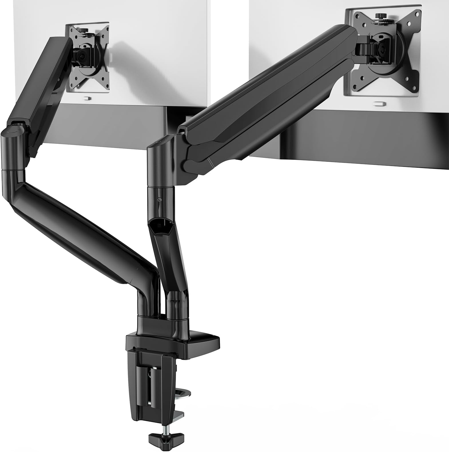Amazon.com: Suprogear Dual Monitor Mount Heavy Duty Monitor Arm for 2 ...