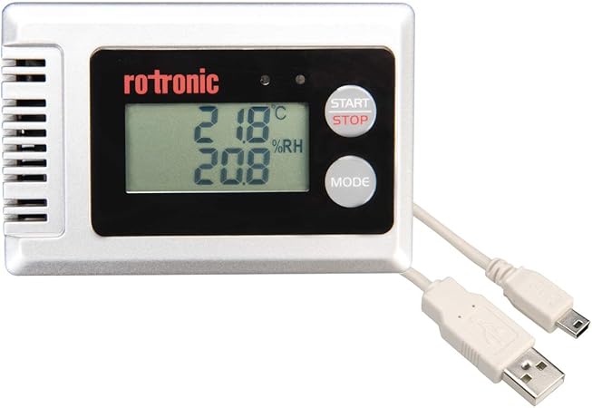 ROTRONIC HL-1D-SET Data Logger for Humidity and Temperature with ...