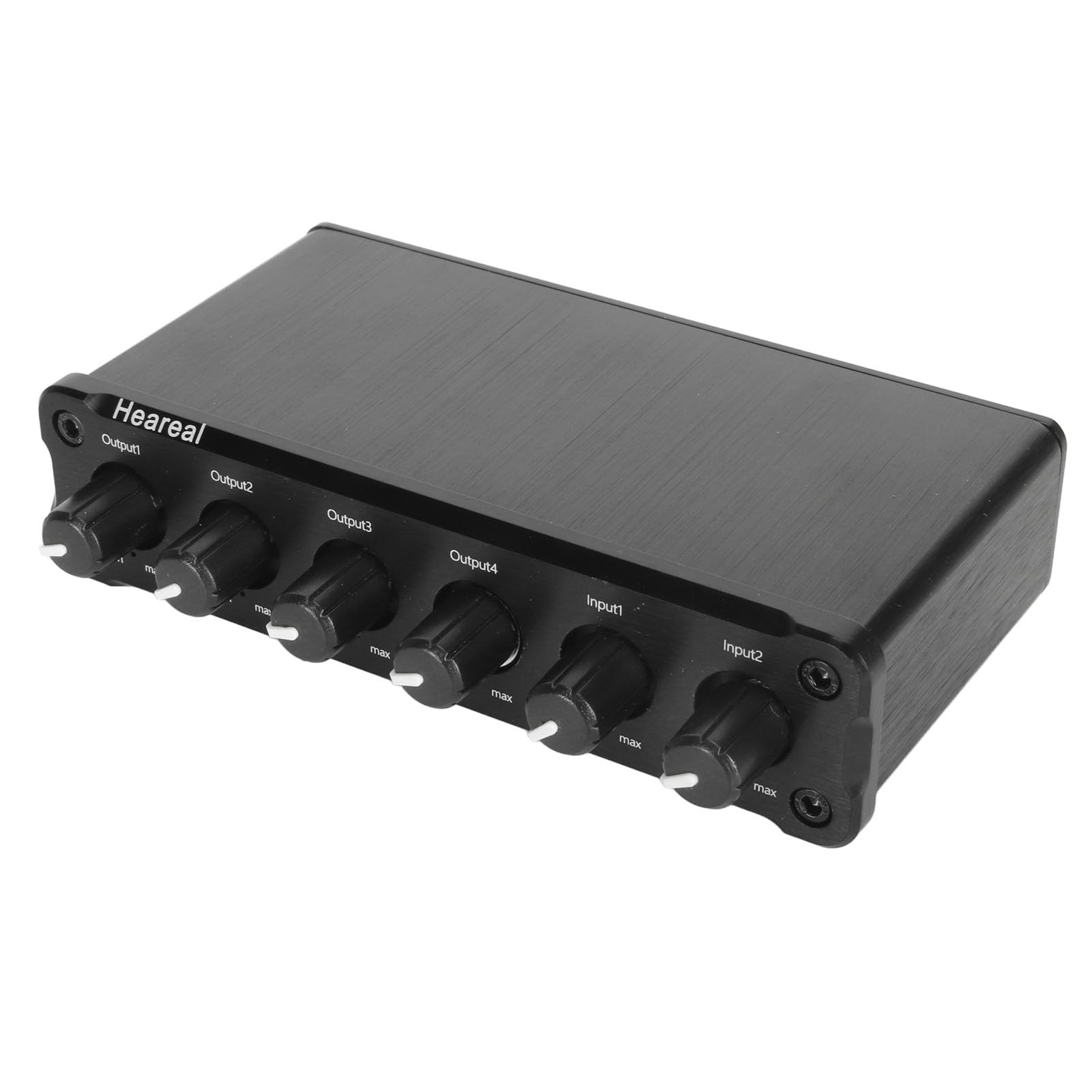 2 in 4 Out Stereo Speaker Selector with Volume Control, RCA Audio ...