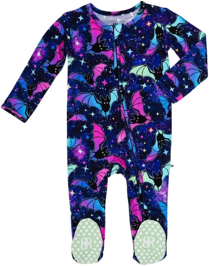 Amazon.com: Bums & Roses Bamboo Baby Footies | Soft Spandex and Viscose ...