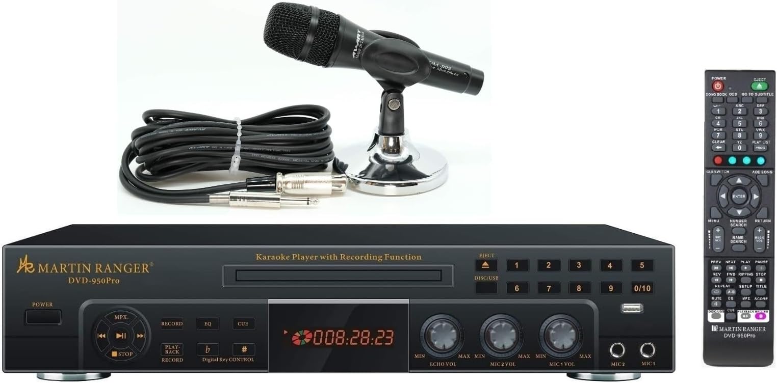 Amazon.com: VocoPro Multi-Format Digital Key Control DVD/DivX Player ...