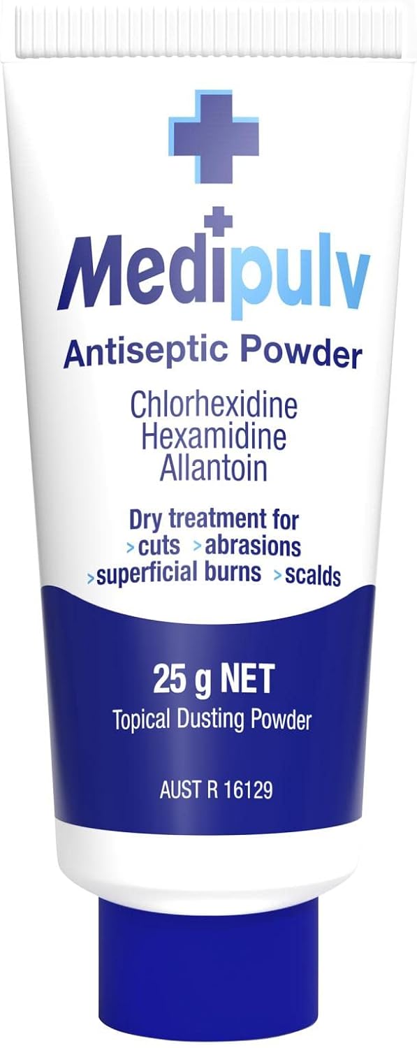 Amazon.com: Medi Pulv Antiseptic Powder 25G : Health & Household