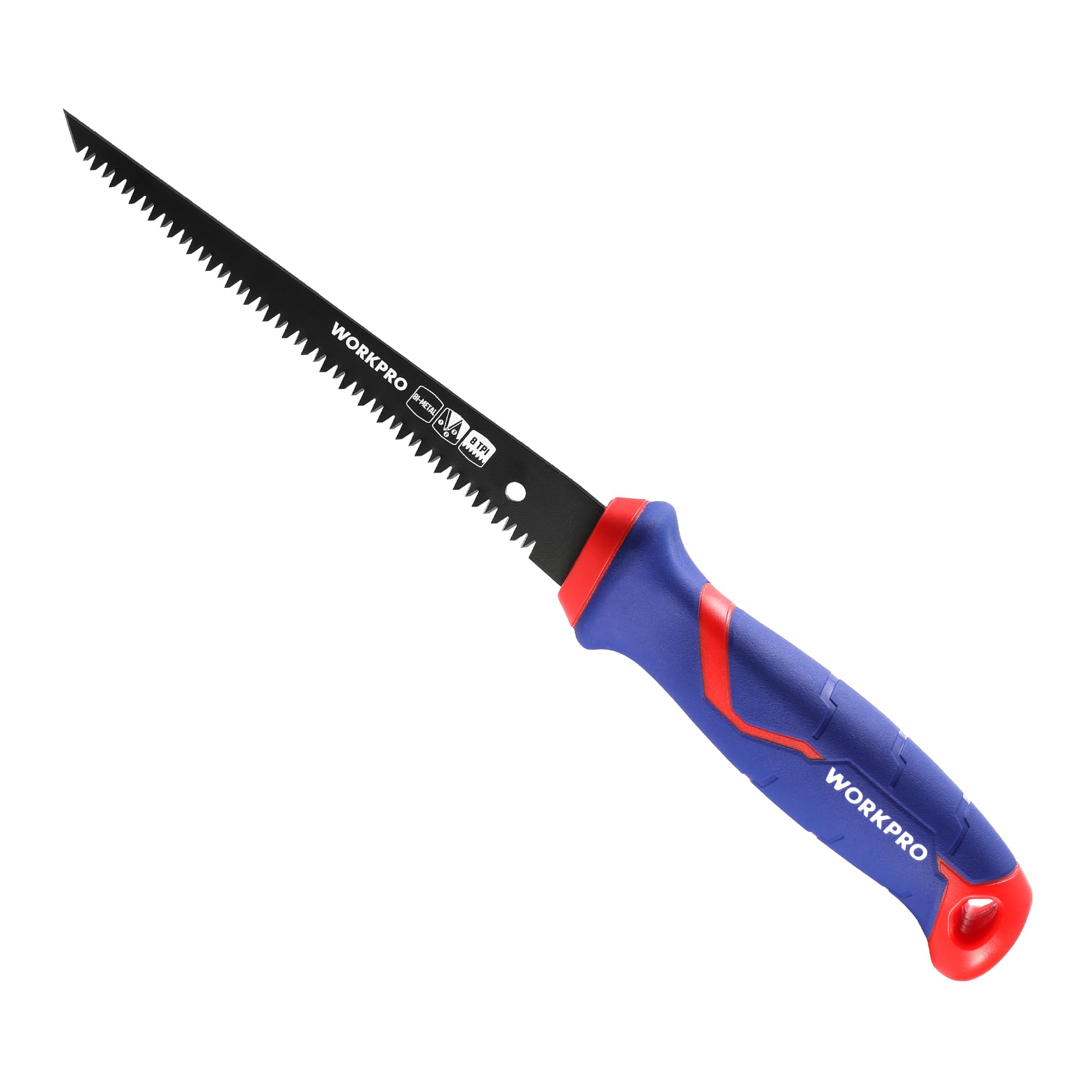 Snapklik.com : WORKPRO Drywall Saw, 6-inch Jab/Keyhole/Wallboard ...
