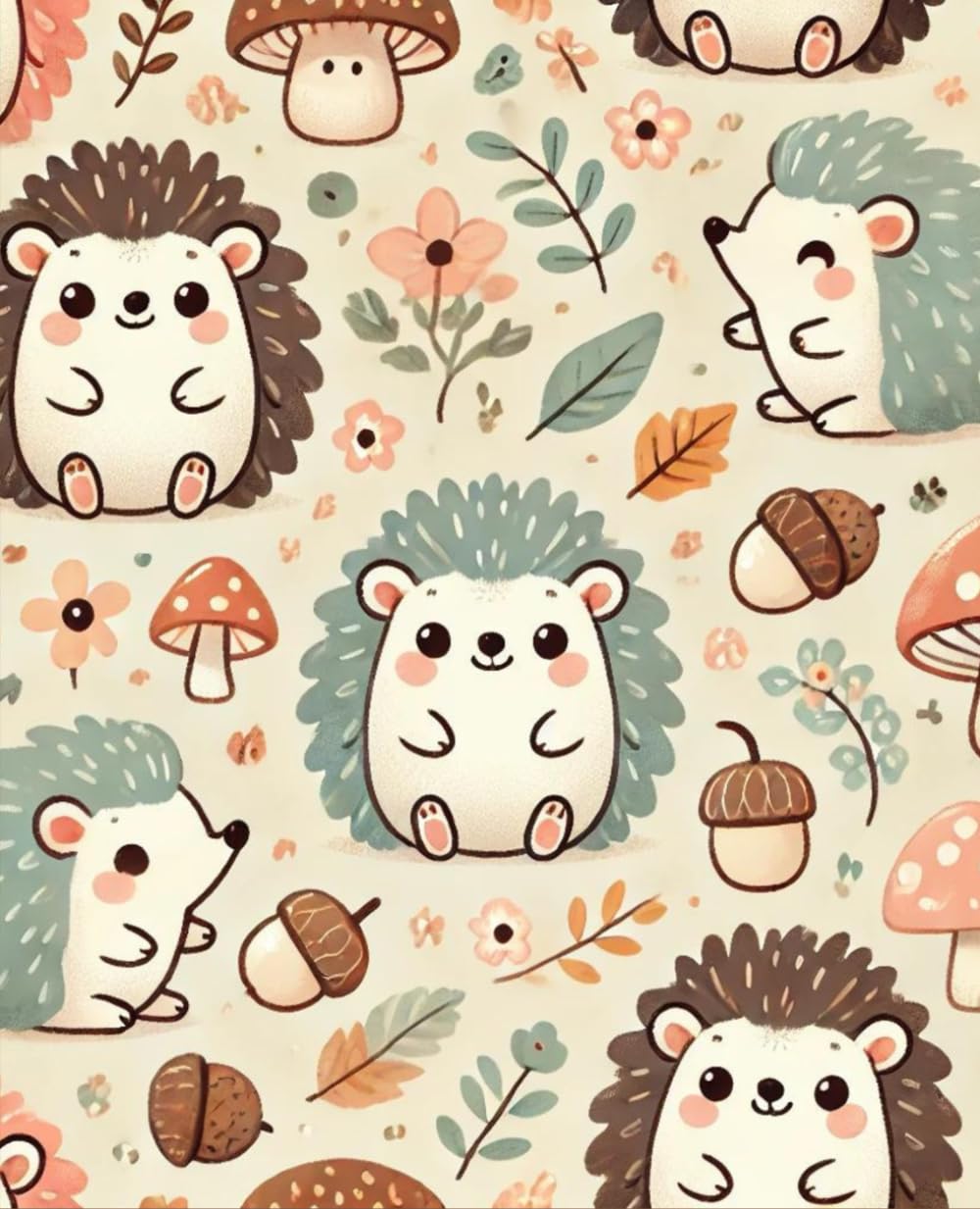 Amazon.com: Cute Hedgehog Notebook: Wide-Ruled Journal for Kids. For ...