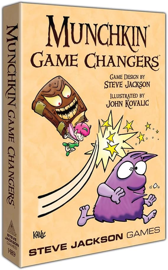 Steve Jackson Games 1489SJG Munchkin Game Changers Card Game : Amazon ...