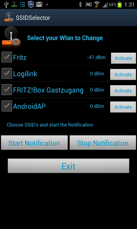 SSID Selector:Amazon.de:Appstore for Android