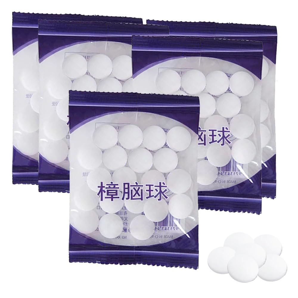 SKYPRO 5Pack Hight-quality Closet Protection – Moth Balls for Effective ...