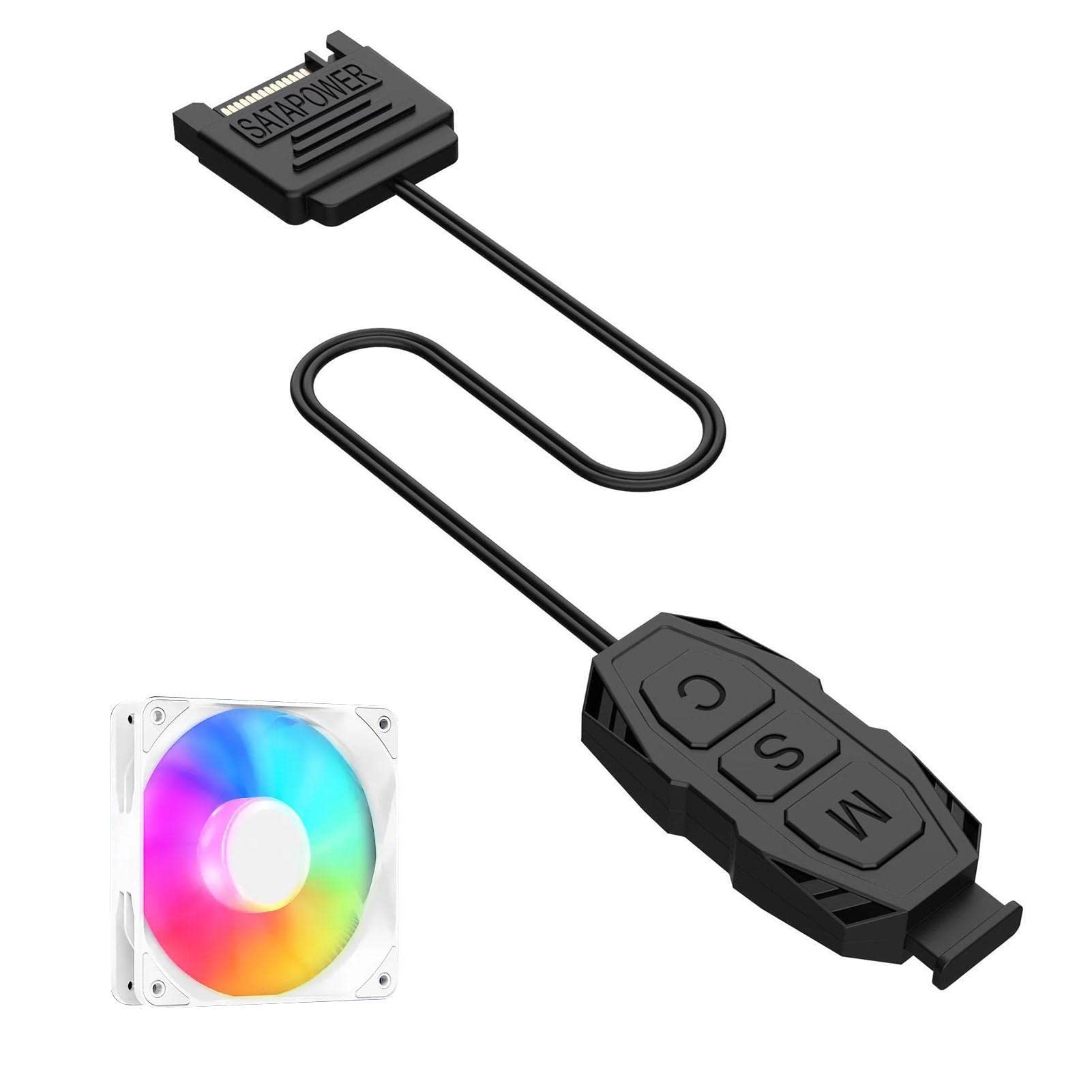 Amazon.co.jp: ARGB アダプター | LED用5V安定ARGBコントローラー,キッチン キャビネット寝室 RGB LED ...