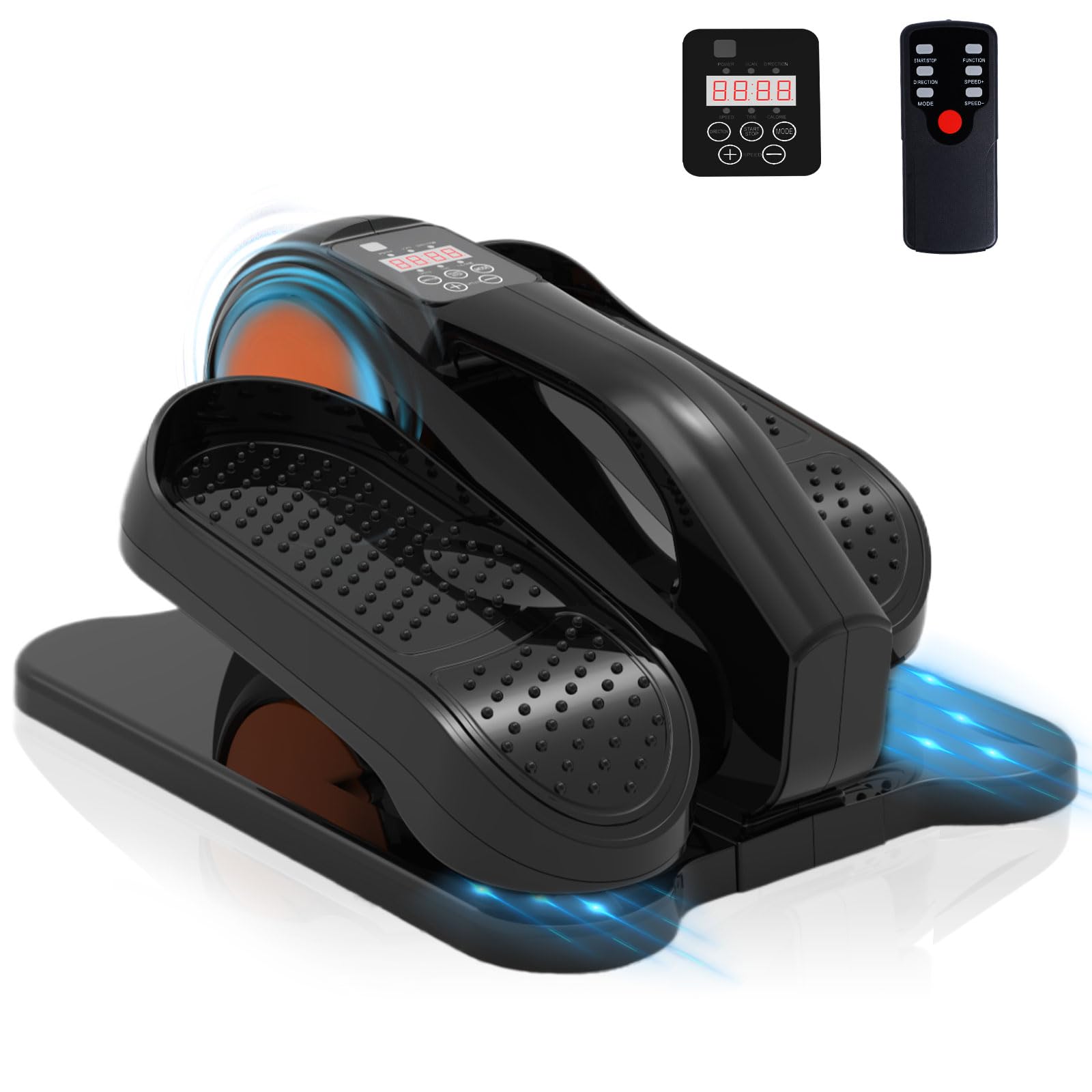 Amazon.com : Under Desk Elliptical Machine, Portable Seated Pedal ...