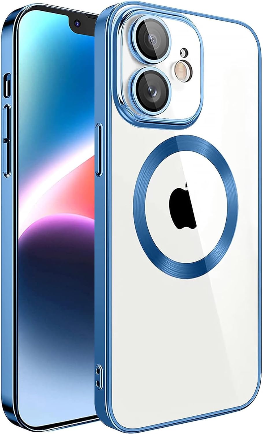 Cover Magnetica per iPhone 12, Compatibile con la Ricarica Wireless ...