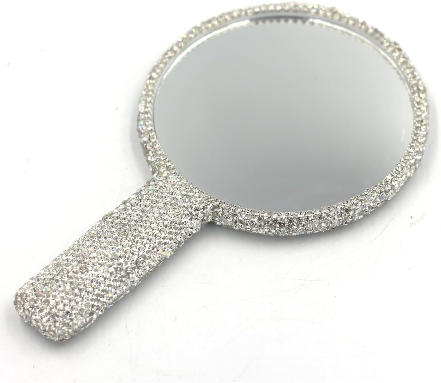 Amazon.com: Bestbling Rhinestone Hand Mirror - Bling Mirror with ...