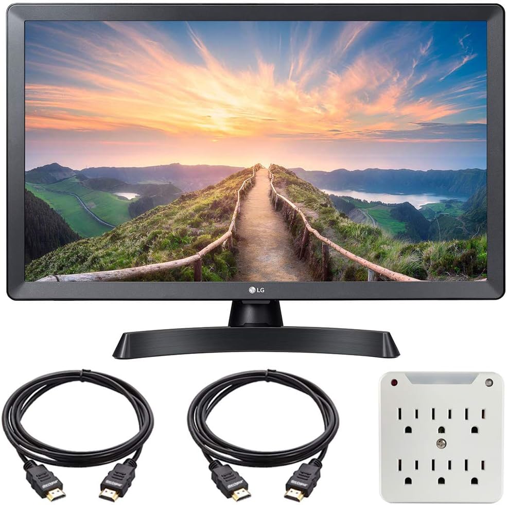 Amazon.com: LG 24” 720p Class LED HD WebOS Smart TV Monitor 24LQ520S ...