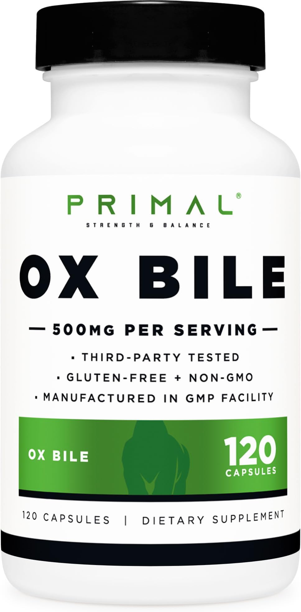 Amazon.com: Nutricology Ox Bile 125 mg - Ox Bile Supplements for No ...