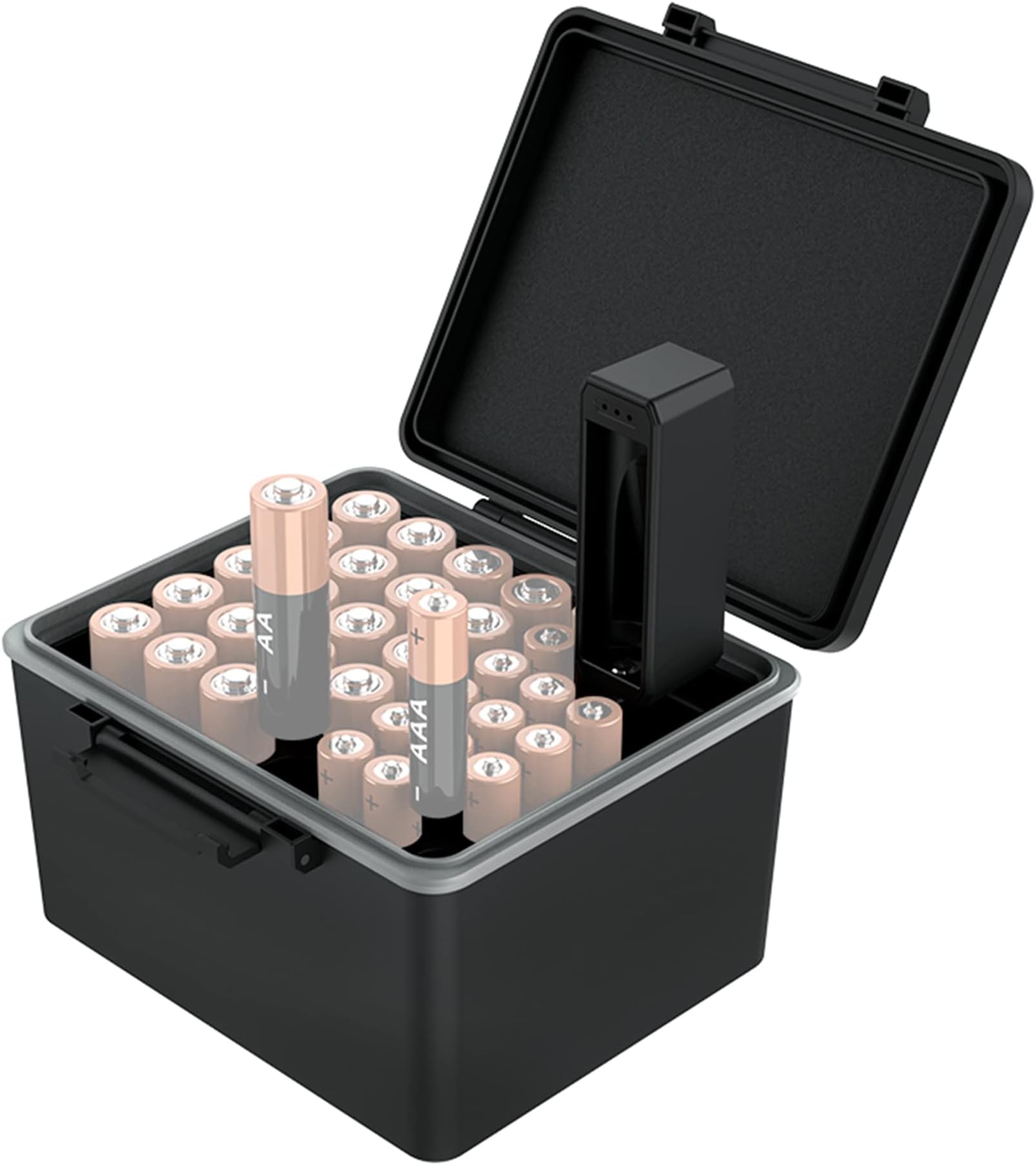 Ontel Battery Daddy Ultra - Battery Organizer Storage Case with Tester ...