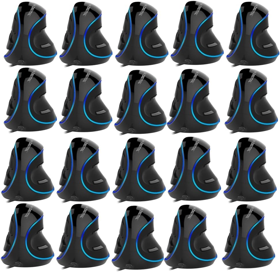 Amazon.com: J-Tech Digital Wired Ergonomic Vertical USB Mouse with ...