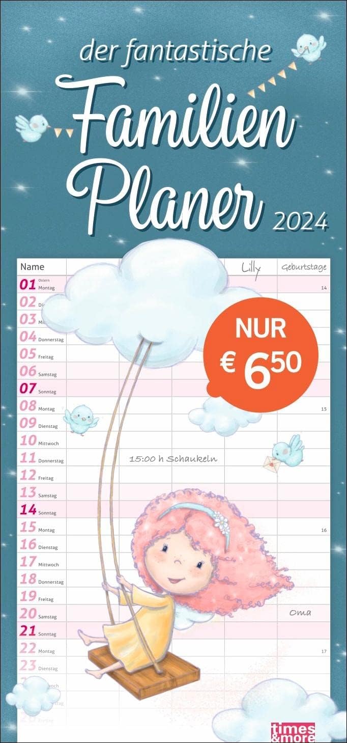 Amazon.com: Magic Creatures Family Planner 2024. The cute design and 5 ...