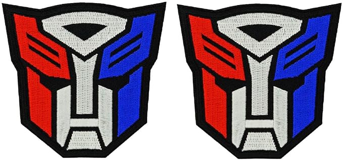 Amazon.com: Patch Force Transformers Autobots Embroidered Patch - 2pc ...