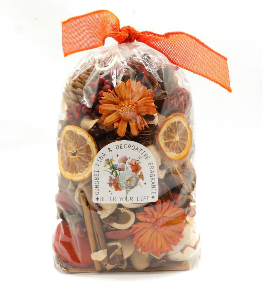 Amazon.com: Qingbei Rina Fall Potpourri Bags,Cinnamon Scented Potpourri ...