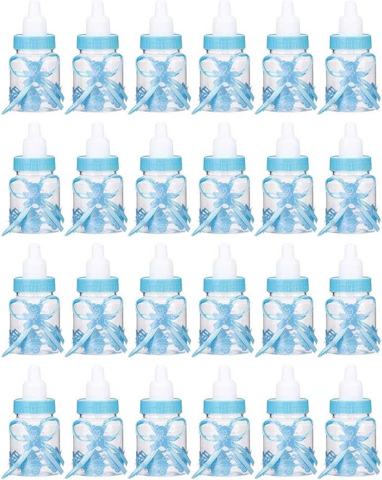 Amazon.com: 24 Pcs Baby Bottle Shower Favors, Candy Box Favor Boxes ...