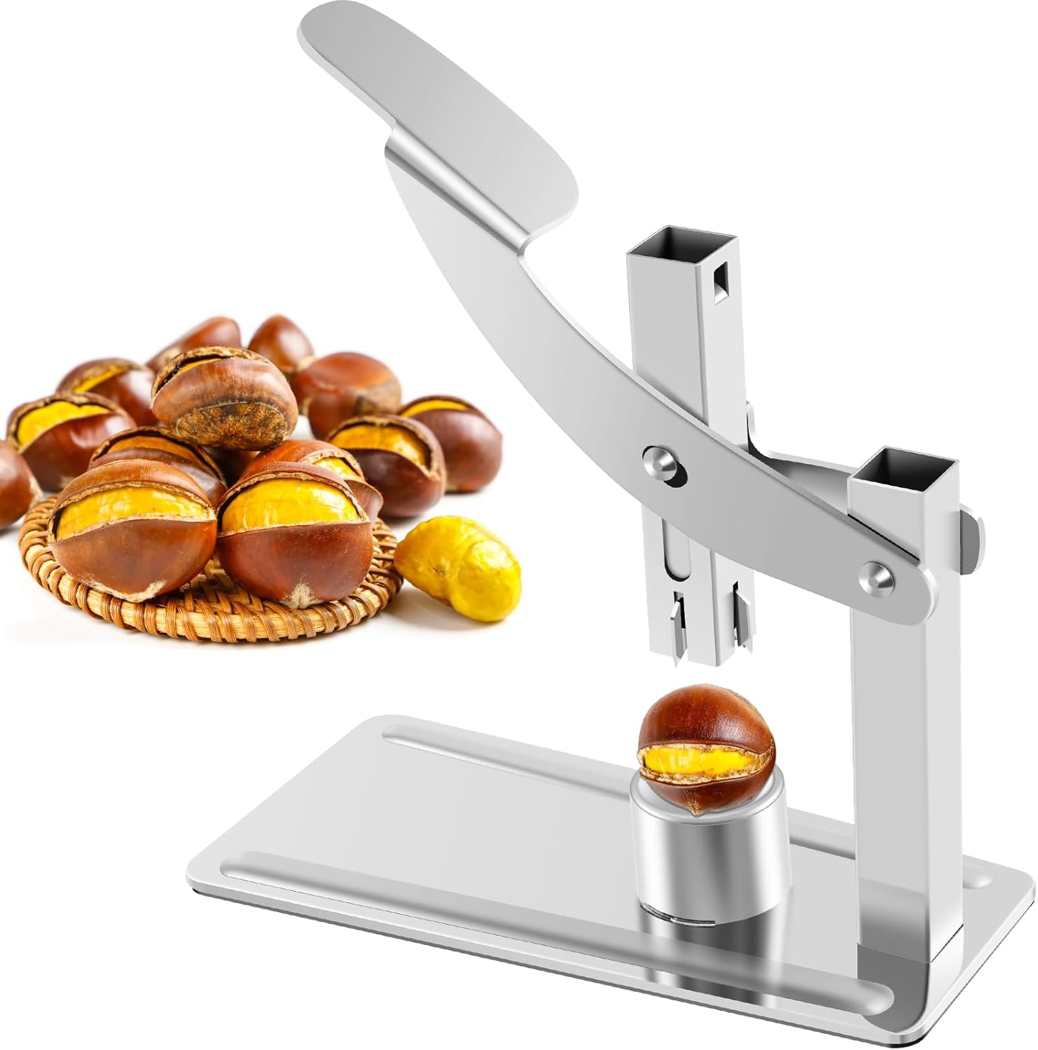 Amazon.com: FALESOUL Chestnut Clip Nut Cracker, Heavy Duty Chestnut ...