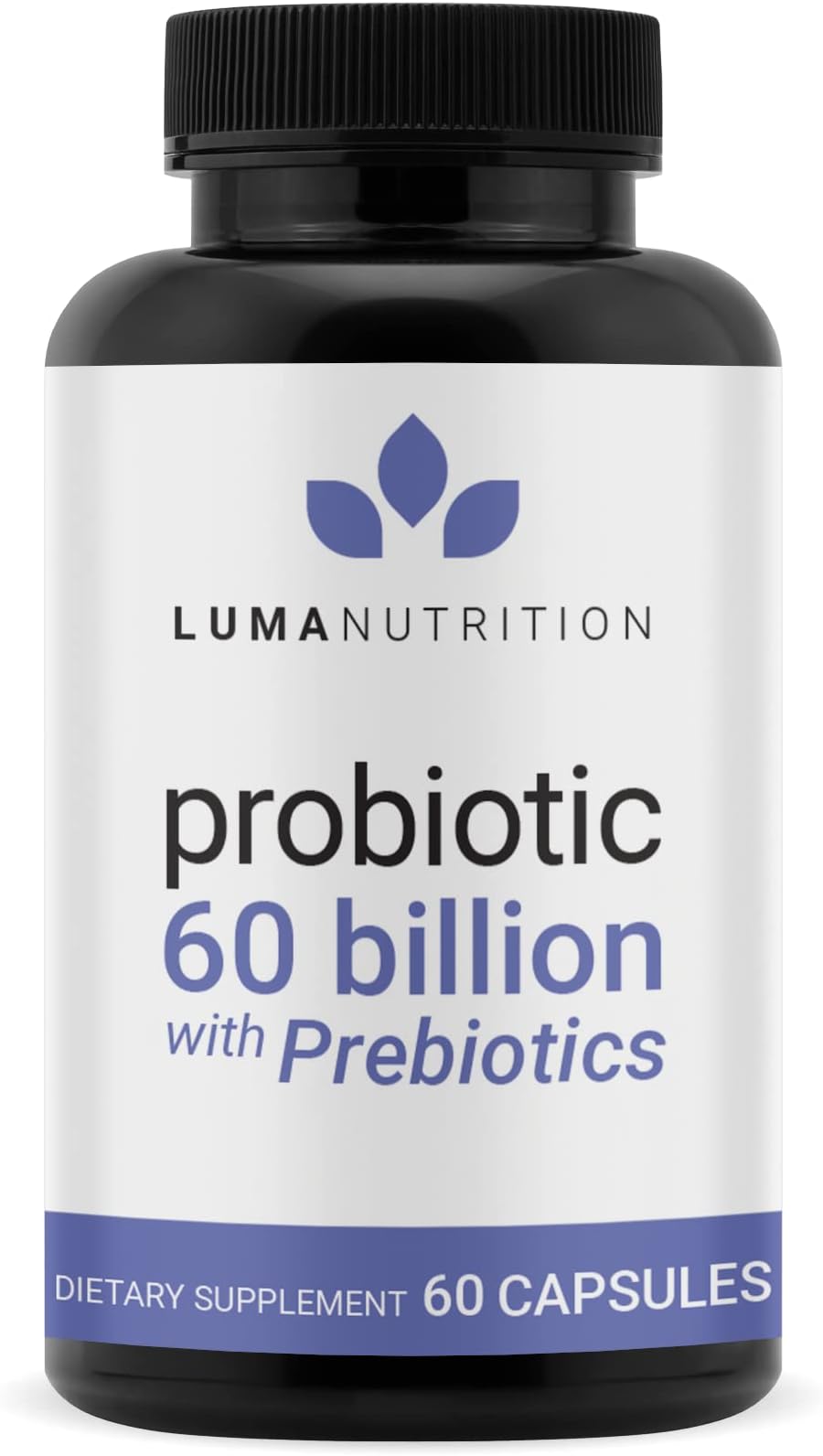 Amazon.com: Luma Nutrition Probiotics 60 Billion CFU with Prebiotics ...