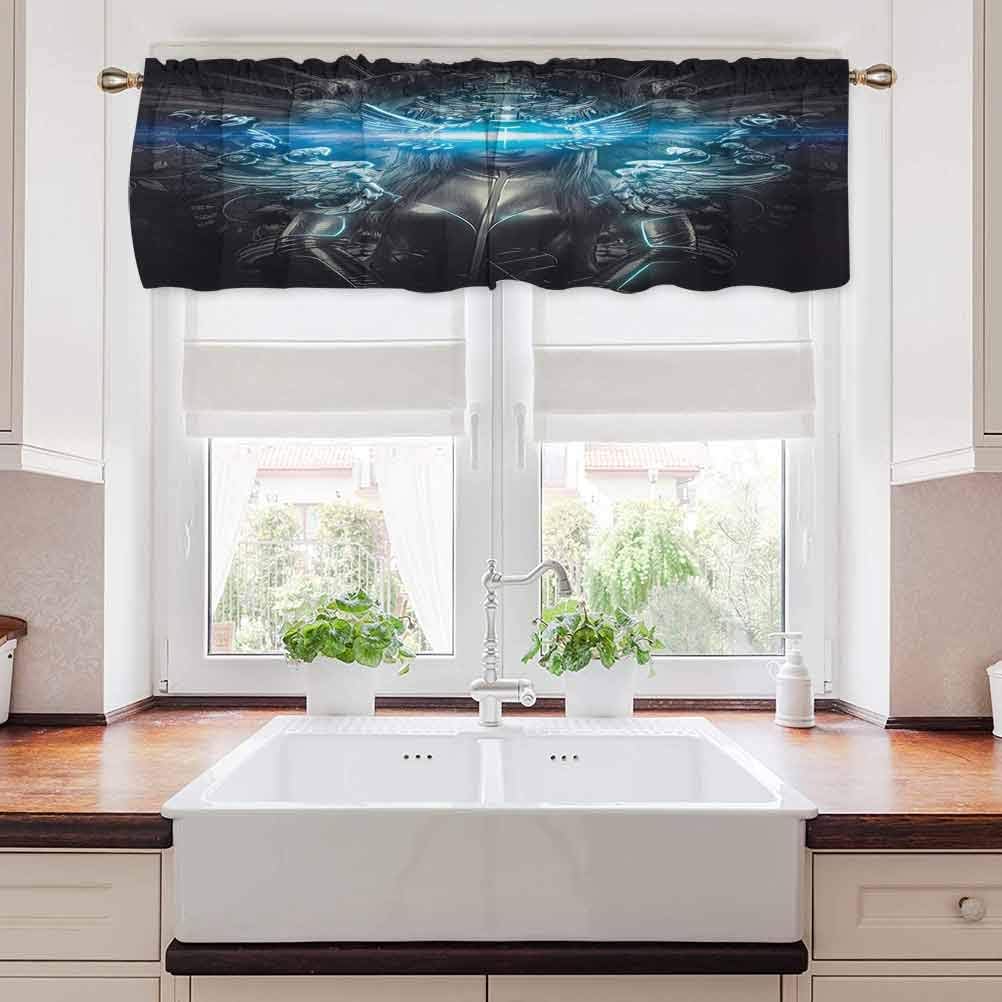 Amazon.com: Fantasy World Print Valance, Princess in Royal Gothic ...