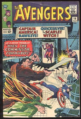 Avengers, v1 #18. Jul 1965 [Comic Book]: Marvel (Comic): Amazon.com: Books