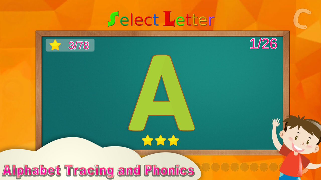 ABC Learning - Alphabet Tracing and Phonics - App on Amazon Appstore
