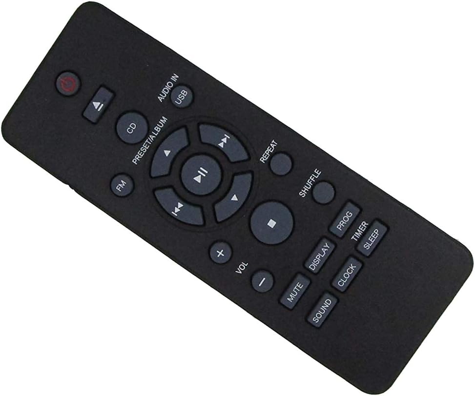 Amazon.com: Replace Remote Control fit for Philips Micro Music Stereo ...