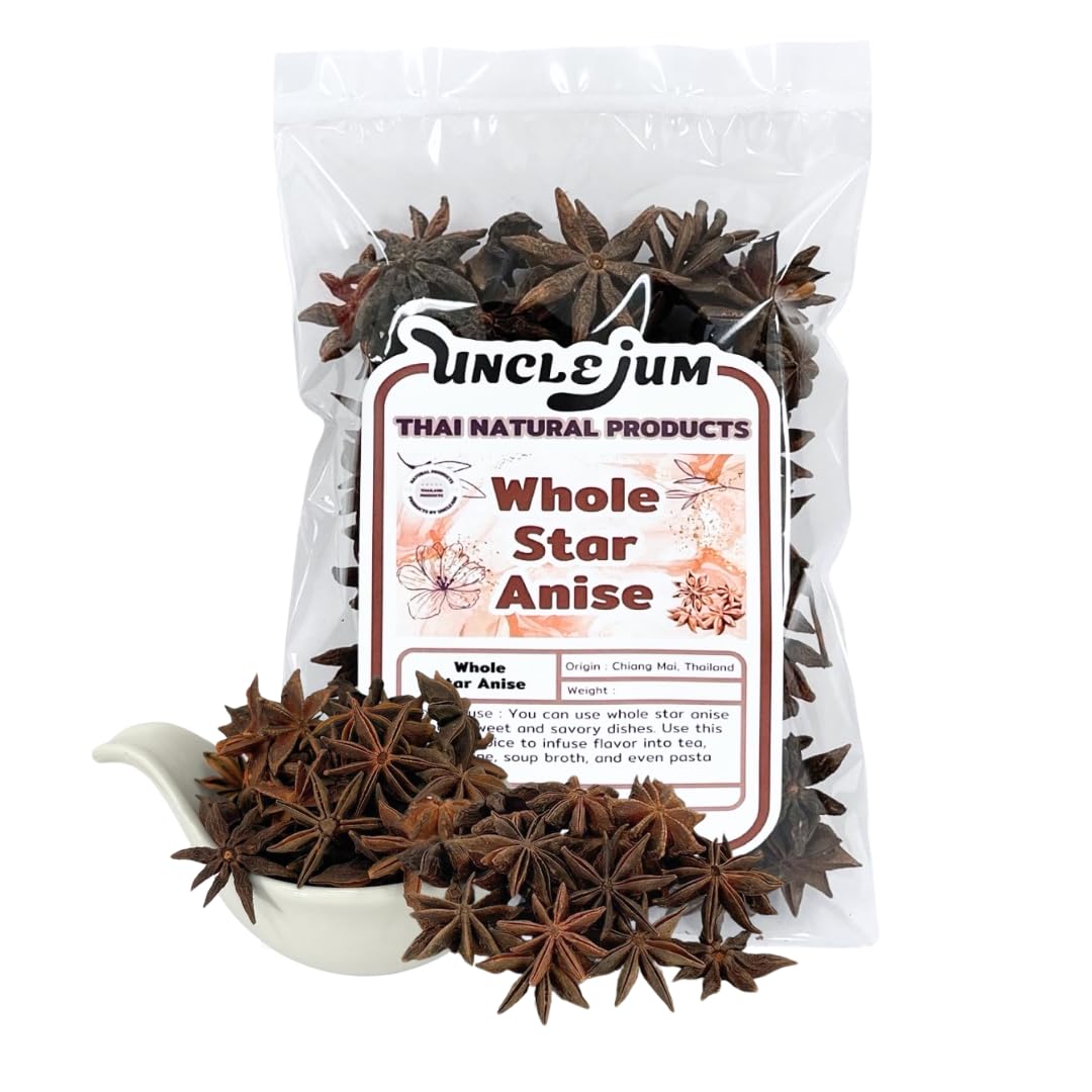 Amazon.com : Whole Star Anise, Dried Star Anise Pods for Tea, Baking ...