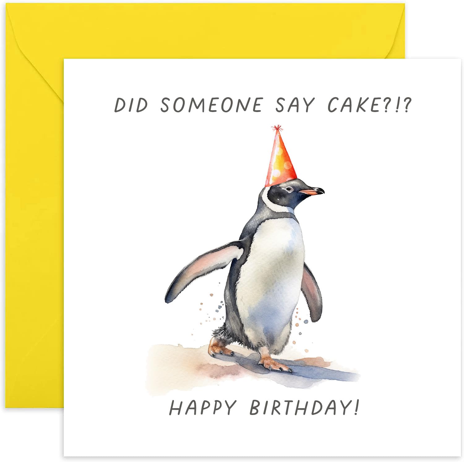 Old English Co. Funny did Someone Say Cake Birthday Card - Humorous ...