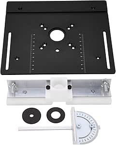 Aluminium Router Table Insert Plate for Woodworking Benches, Metal ...