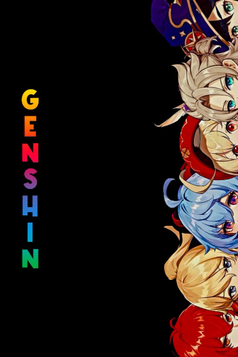 Genshin Impact Notebook Characters Notebook Genshin Impact Anime ...