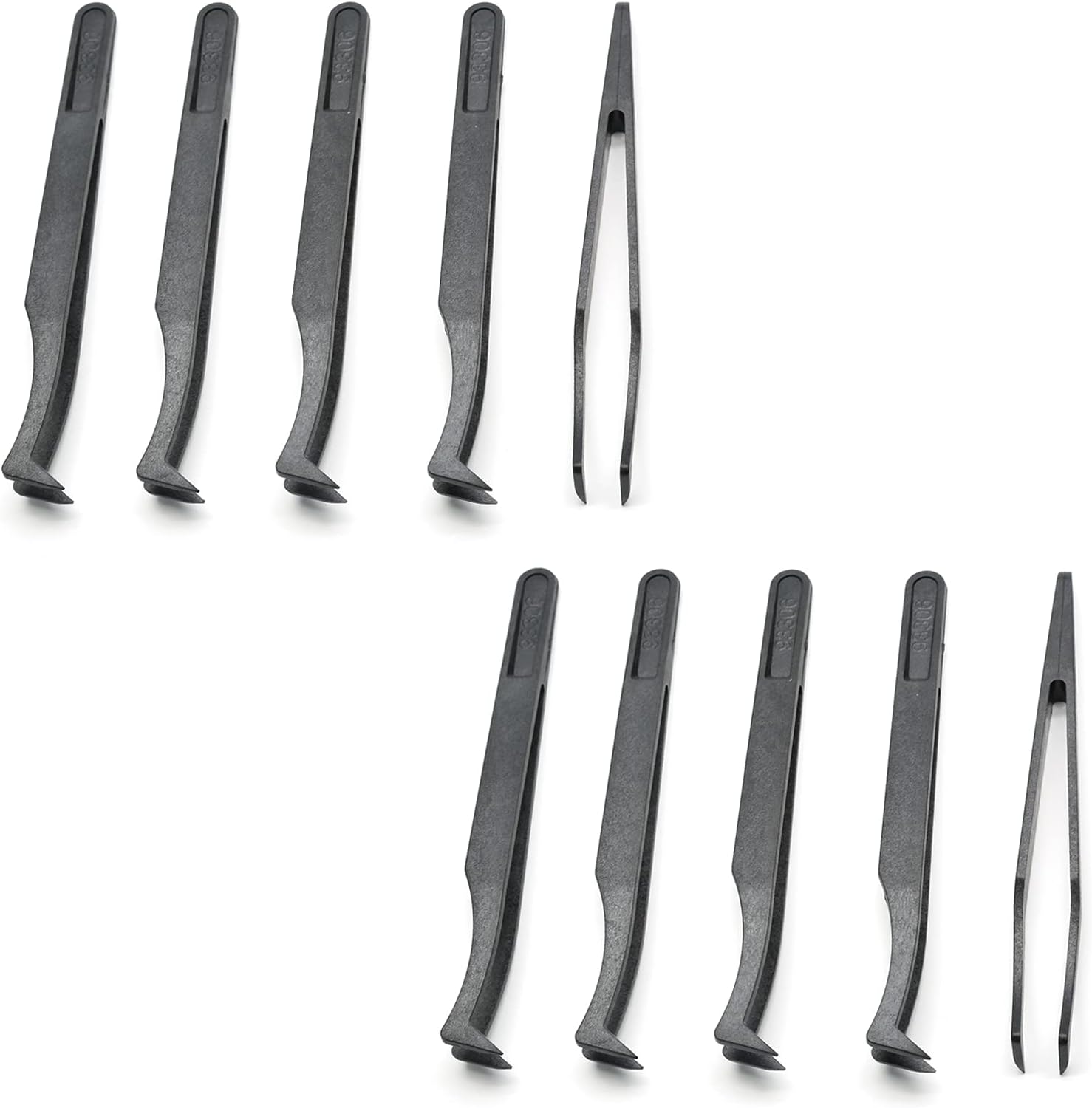 Amazon.com: Bonsicoky 8Pcs Precision Plastic Tweezers, 4.5-4.8 Inch ...