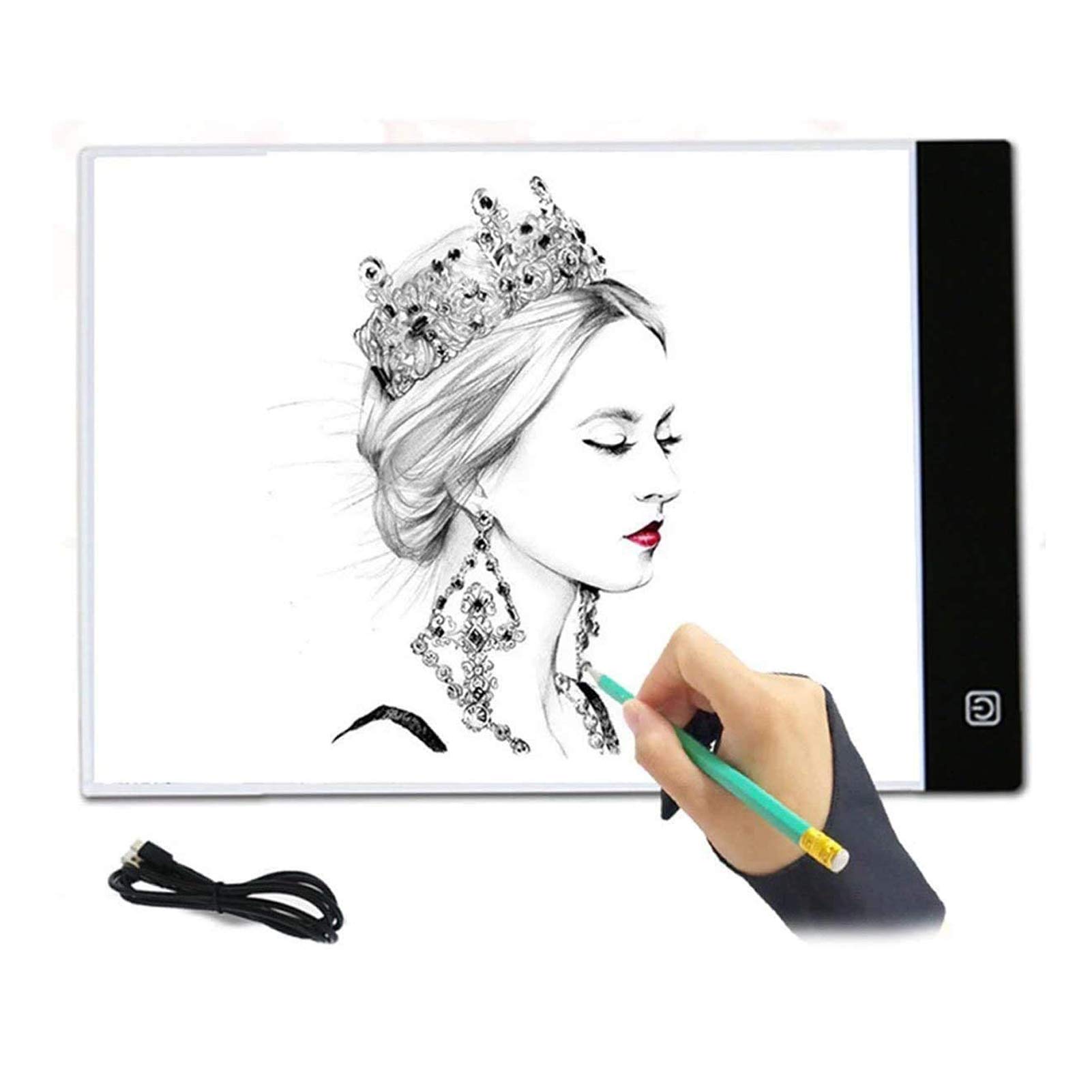 Buy A4 LED Lightbox, Wayin Copy Board Super Thin Drawing Copy Tracing ...