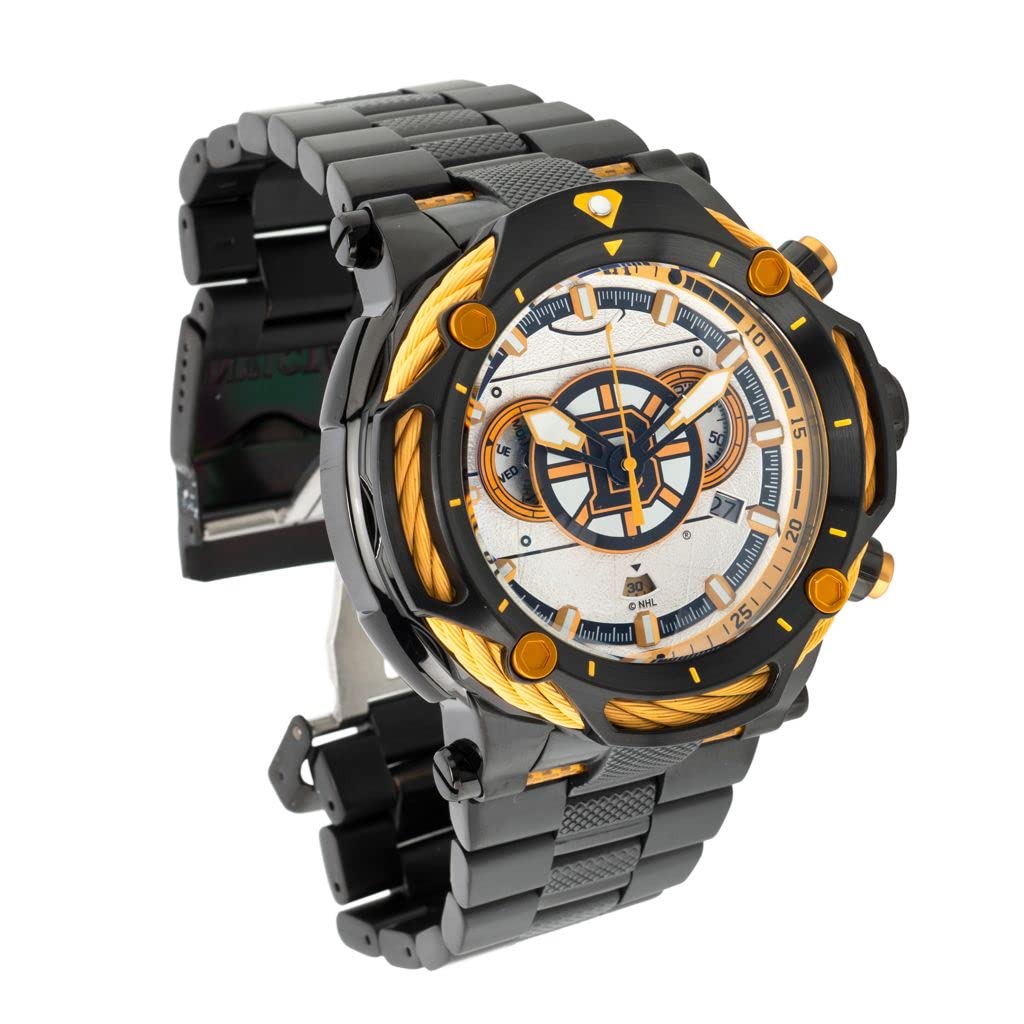 Invicta NHL Bolt 60mm Quartz Chrono Stainless Steel Watch for sale ...