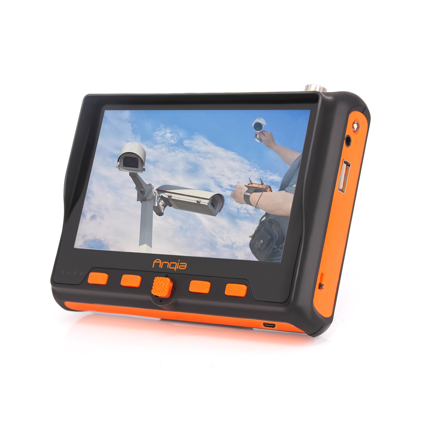 Amazon.com: 5 MP CCTV Security Camera Tester,5" AHD TVI CVI CVBS CCTV ...