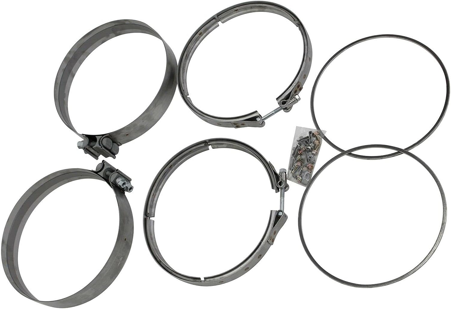 Amazon.com: DPF Filter Clamp & Gasket Kit Detroit Engines A6809950202 ...
