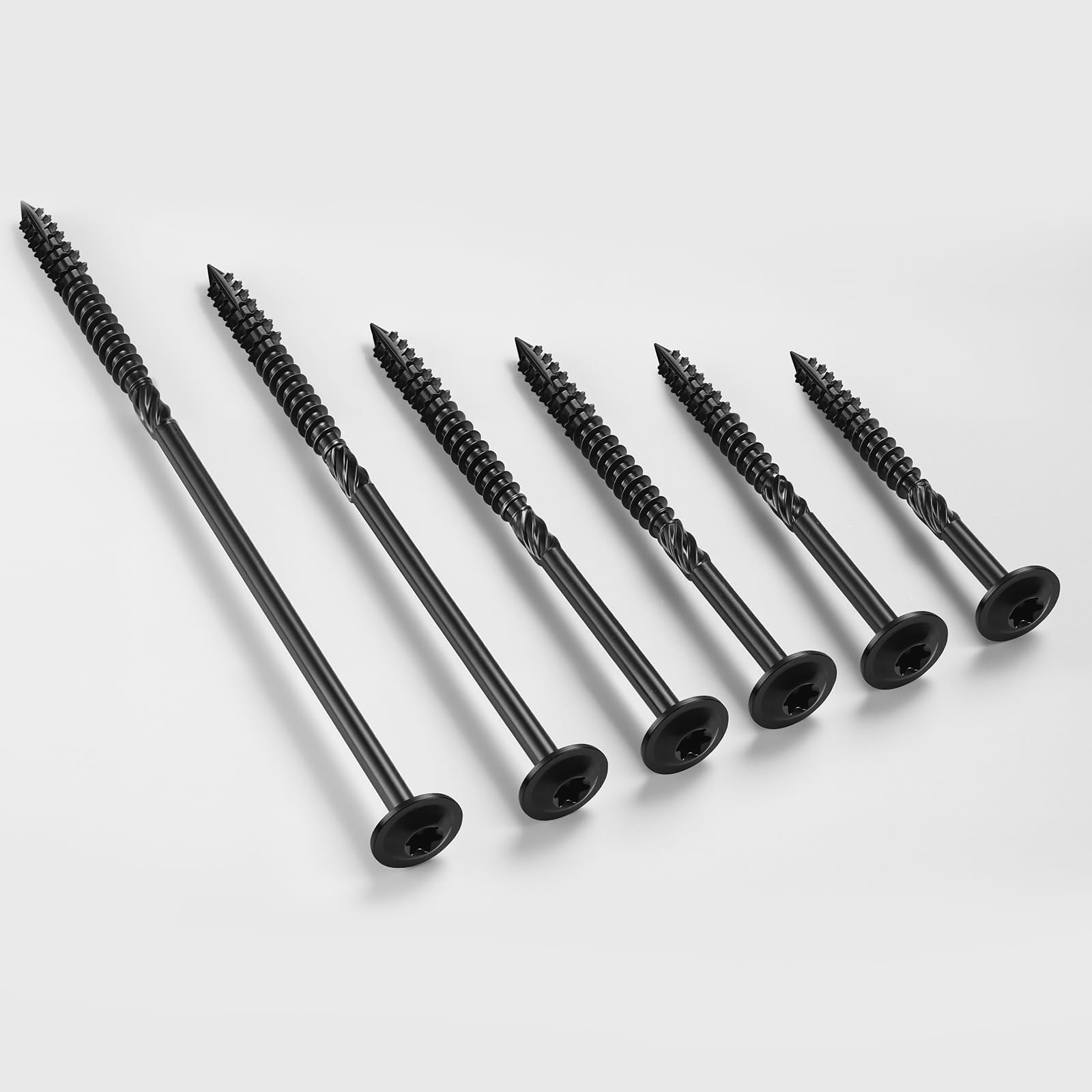 Wood Epoxy SG TZH #14 X 7 Inch Deck Screws (43Pcs) 2lb. Carbon Steel ...