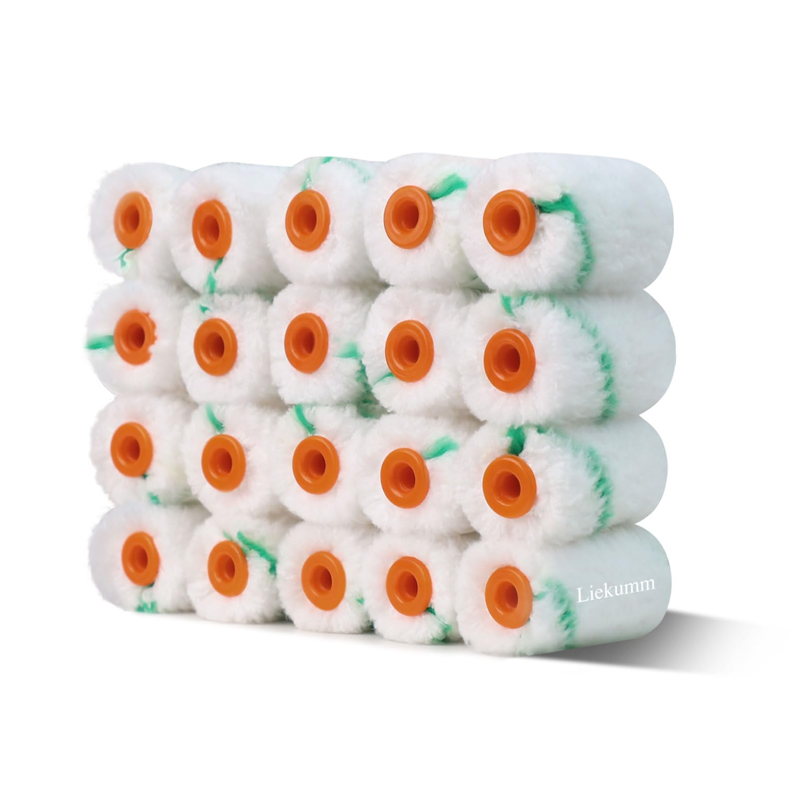 LIEKUMM Mini Microfiber Paint Roller 2 Inch, High Density Microfiber ...