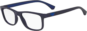 Amazon.com: Emporio Armani Men's EA3147 Rectangular Sunglasses, Matte ...