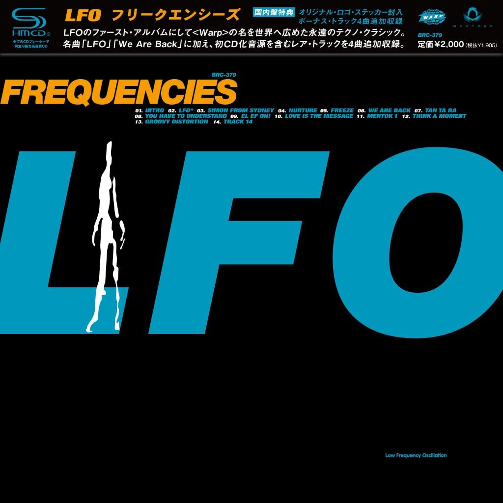 Amazon.co.jp: Frequencies [帯解説・高音質SHM-CD / ボーナストラック4曲収録 / LFOロゴ・ステッカー封入 ...